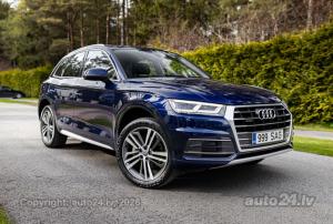 Blue Audi Q5 2017 in Tallinn, with an engine capacity of 2.00 L and mileage of 220 thousand km for 19900 €, photo  on AUTOMOTO.COM.LV