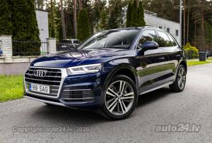 Blue Audi Q5 2017 in Tallinn, with an engine capacity of 2.00 L and mileage of 220 thousand km for 19900 €, photo 4 on AUTOMOTO.COM.LV