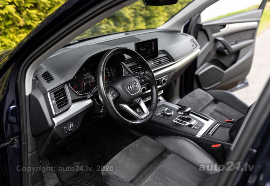 Blue Audi Q5 2017 in Tallinn, with an engine capacity of 2.00 L and mileage of 220 thousand km for 19900 €, photo 9 on AUTOMOTO.COM.LV