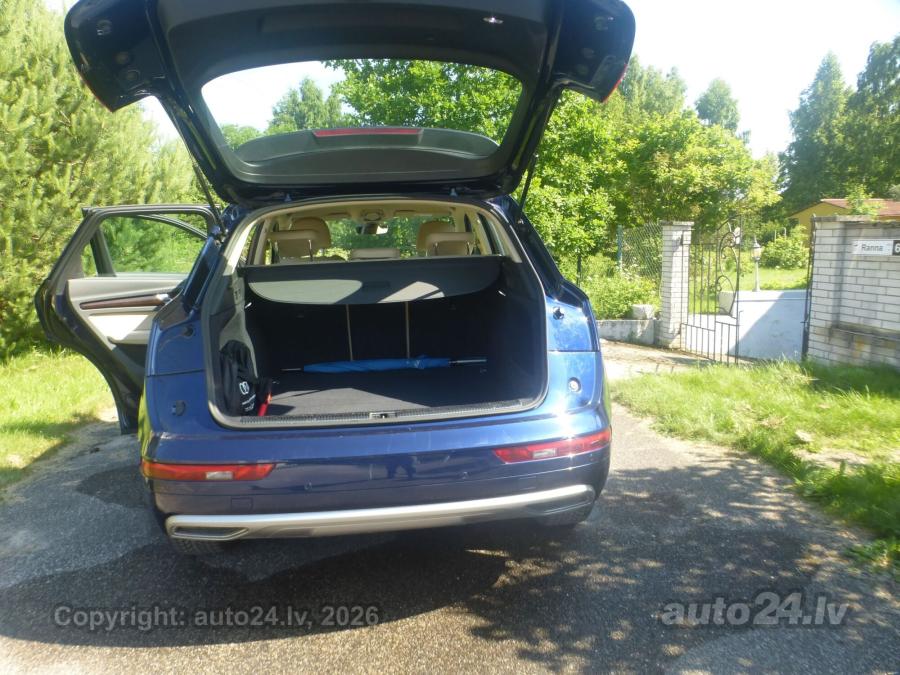 Синий Ауди Ку 5 2020 в Таллин, объемом двигателя 2.00 л и пробегом 38 тыс. км за 35300 €, фото 7 на AUTOMOTO.COM.LV