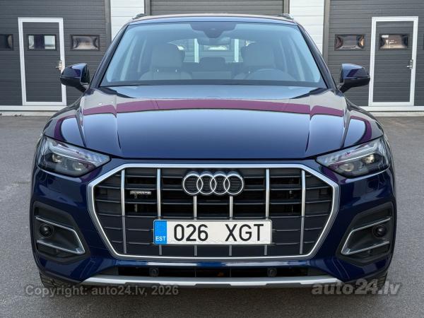 Blue Audi Q5 2022 in Tallinn, with an engine capacity of 3.00 L and mileage of 75 thousand km for 35490 €, photo 3 on AUTOMOTO.COM.LV