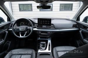 Blue Audi Q5 2022 in Jelgava, with an engine capacity of 2.00 L and mileage of 120 thousand km for 33203 €, photo 7 on AUTOMOTO.COM.LV