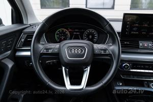 Blue Audi Q5 2022 in Jelgava, with an engine capacity of 2.00 L and mileage of 120 thousand km for 33203 €, photo 19 on AUTOMOTO.COM.LV