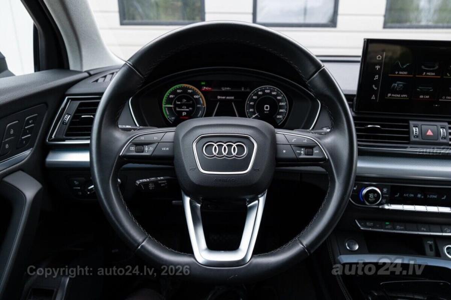 Blue Audi Q5 2022 in Jelgava, with an engine capacity of 2.00 L and mileage of 120 thousand km for 33203 €, photo 19 on AUTOMOTO.COM.LV