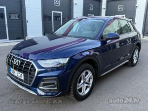 Blue Audi Q5 2022 in Tallinn, with an engine capacity of 3.00 L and mileage of 76 thousand km for 32990 €, photo 1 on AUTOMOTO.COM.LV
