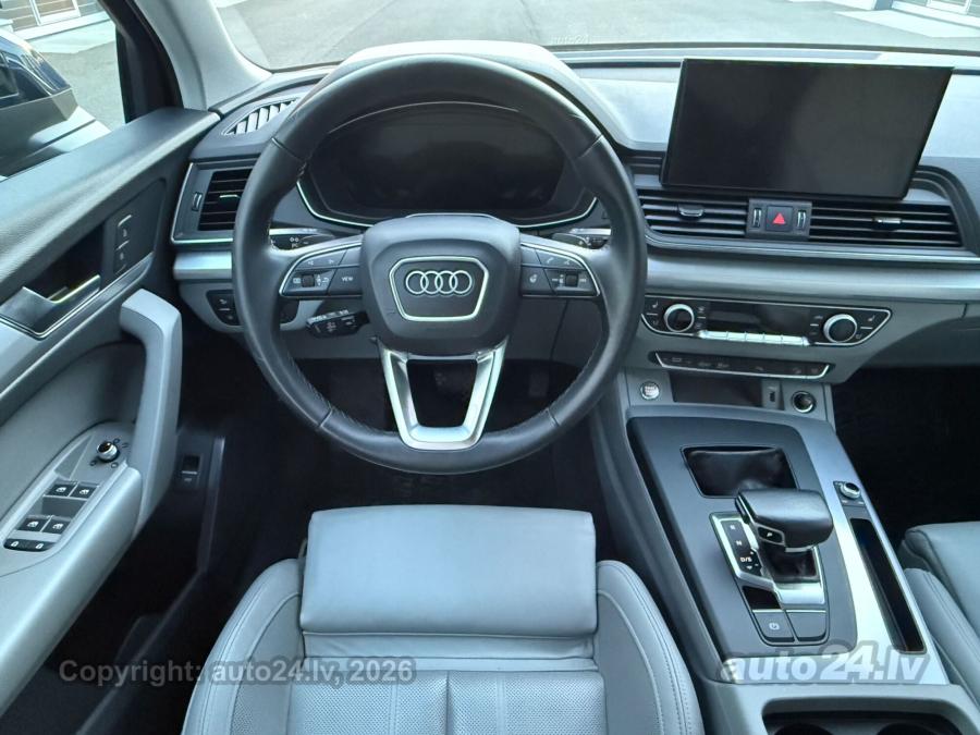 Blue Audi Q5 2022 in Tallinn, with an engine capacity of 3.00 L and mileage of 76 thousand km for 32990 €, photo 9 on AUTOMOTO.COM.LV