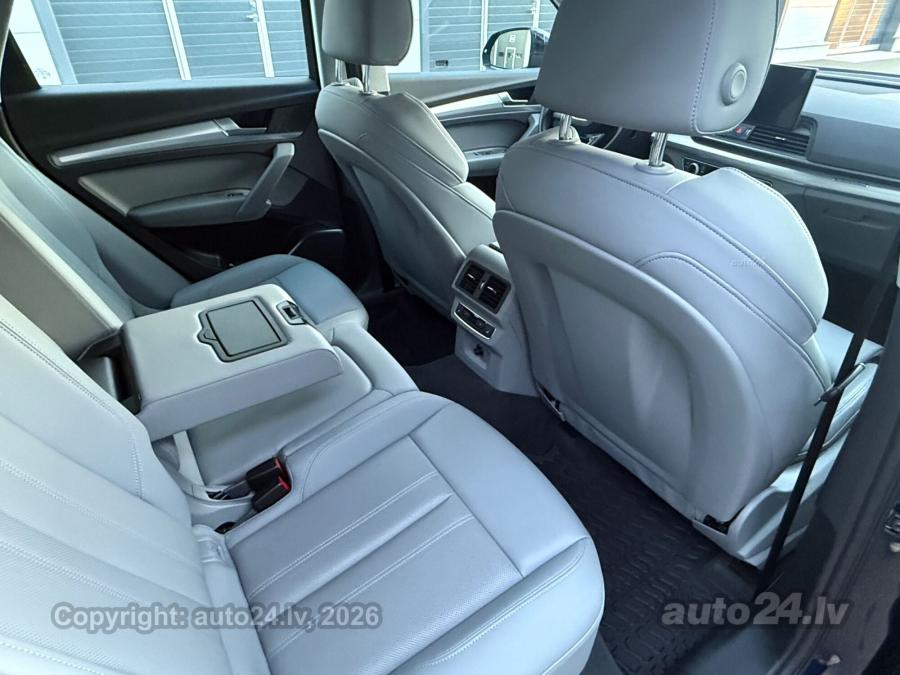 Blue Audi Q5 2022 in Tallinn, with an engine capacity of 3.00 L and mileage of 76 thousand km for 32990 €, photo 15 on AUTOMOTO.COM.LV