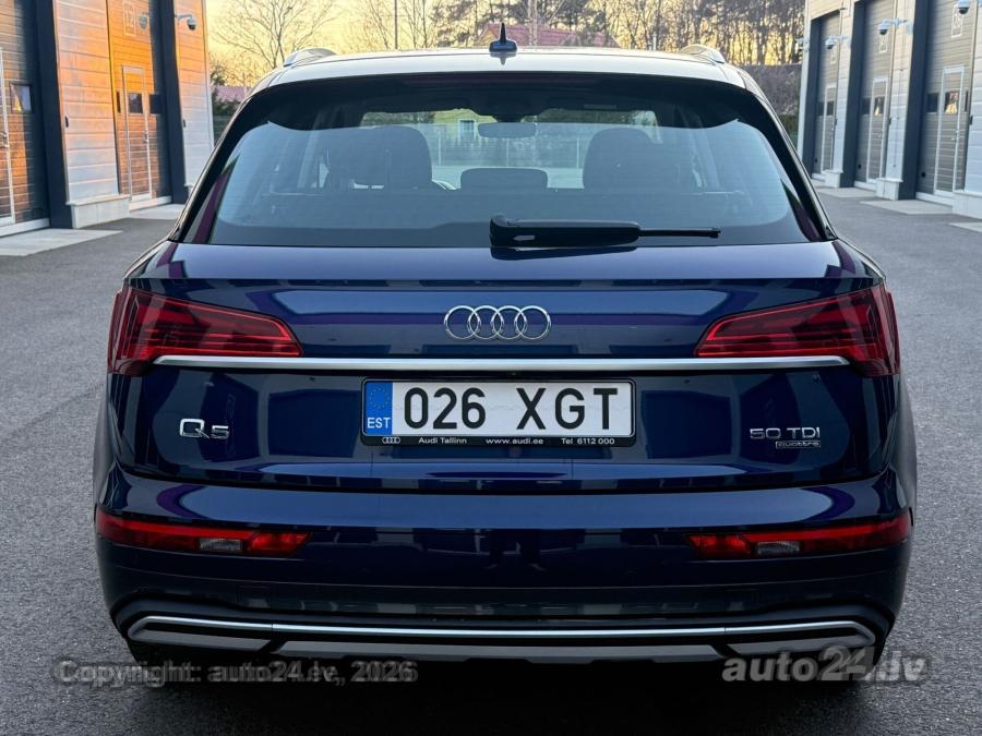 Синий Ауди Ку 5 2022 в Таллин, объемом двигателя 3.00 л и пробегом 76 тыс. км за 41900 €, фото 7 на AUTOMOTO.COM.LV
