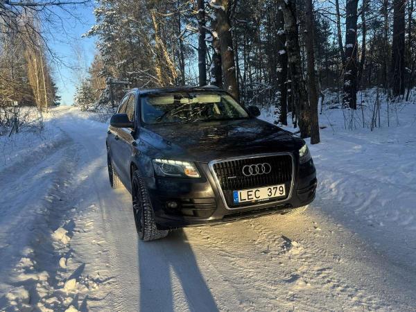 Brown Audi Q5 2009 in Moletai, with an engine capacity of 2.97 L and mileage of 346 thousand km for 7550 €, photo 3 on AUTOMOTO.COM.LV