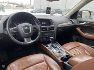Brown Audi Q5 2009 in Vilnius, with an engine capacity of 2.97 L and mileage of 298 thousand km for 7300 €, photo 12 on AUTOMOTO.COM.LV
