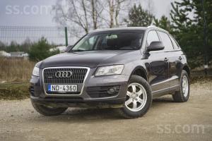 Brown Audi Q5 2009 in Riga, with an engine capacity of 2.00 L and mileage of 349 thousand km for 8990 €, photo  on AUTOMOTO.COM.LV