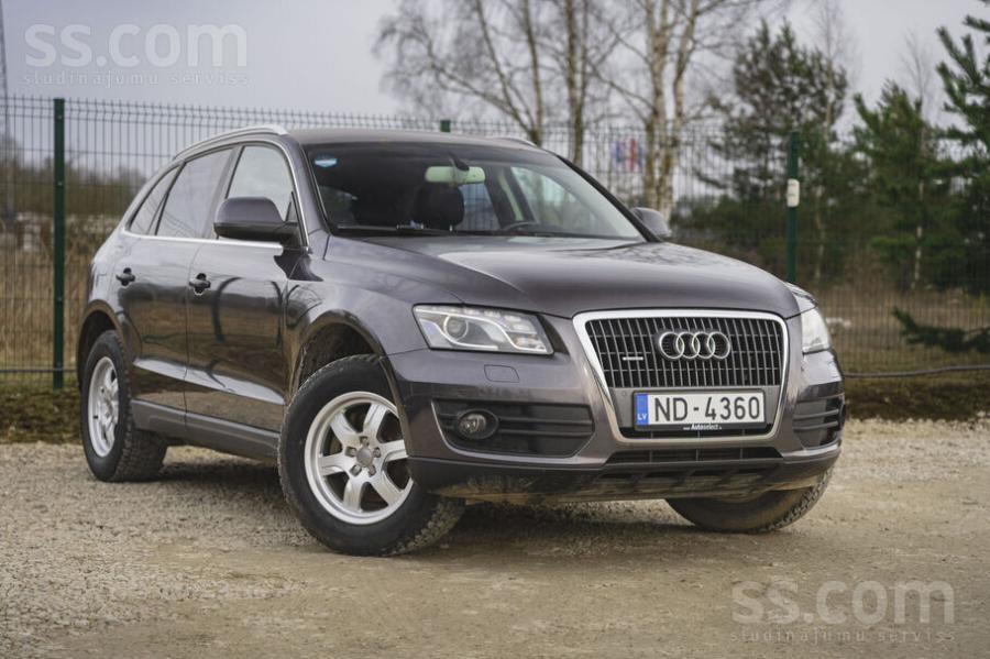 Brown Audi Q5 2009 in Riga, with an engine capacity of 2.00 L and mileage of 349 thousand km for 8990 €, photo 4 on AUTOMOTO.COM.LV