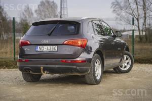Brown Audi Q5 2009 in Riga, with an engine capacity of 2.00 L and mileage of 349 thousand km for 8990 €, photo 5 on AUTOMOTO.COM.LV