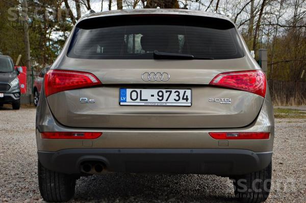 Brown Audi Q5 2010 in Tukums, with an engine capacity of 2.00 L and mileage of 215 thousand km for 10500 €, photo 4 on AUTOMOTO.COM.LV