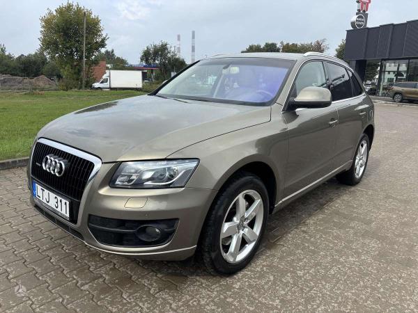 Brūns Audi Q5 2010 Kauņa, ar dzinēja tilpumu 2.97 L un nobraukumu 290 tūkst. km par 7950 €, foto 3 vietnē AUTOMOTO.COM.LV