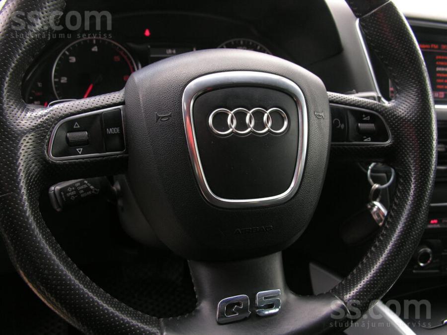 Brown Audi Q5 2011 in Riga, with an engine capacity of 3.00 L and mileage of 0 thousand km for 10800 €, photo 12 on AUTOMOTO.COM.LV