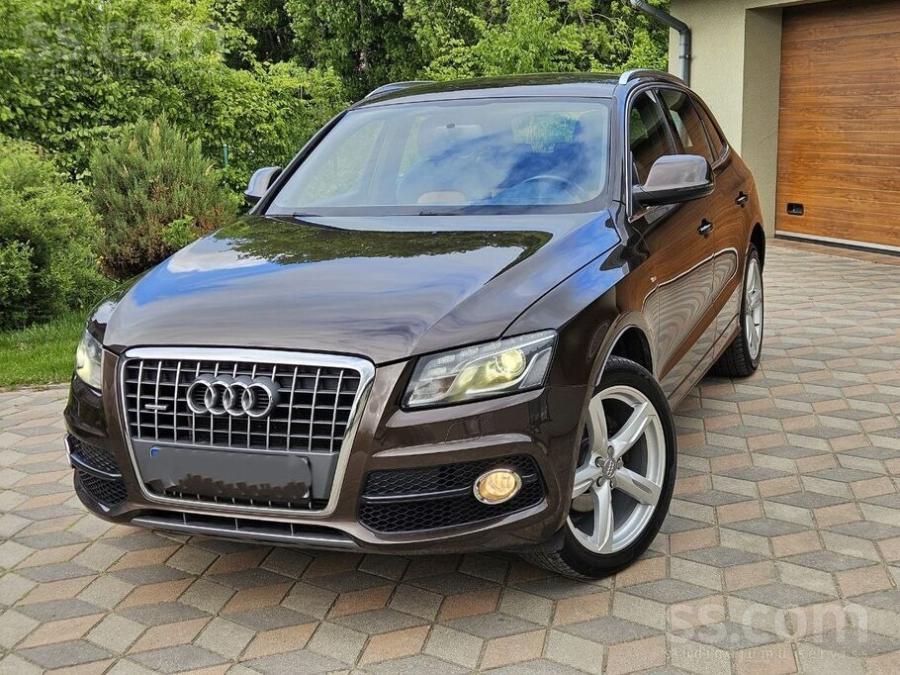 Brown Audi Q5 2011 in Talsi, with an engine capacity of 2.00 L and mileage of 196 thousand km for 12399 €, photo 4 on AUTOMOTO.COM.LV