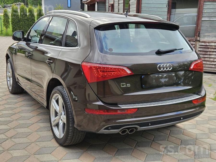 Brown Audi Q5 2011 in Talsi, with an engine capacity of 2.00 L and mileage of 196 thousand km for 12399 €, photo 5 on AUTOMOTO.COM.LV