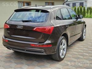 Brown Audi Q5 2011 in Talsi, with an engine capacity of 2.00 L and mileage of 196 thousand km for 12399 €, photo 6 on AUTOMOTO.COM.LV