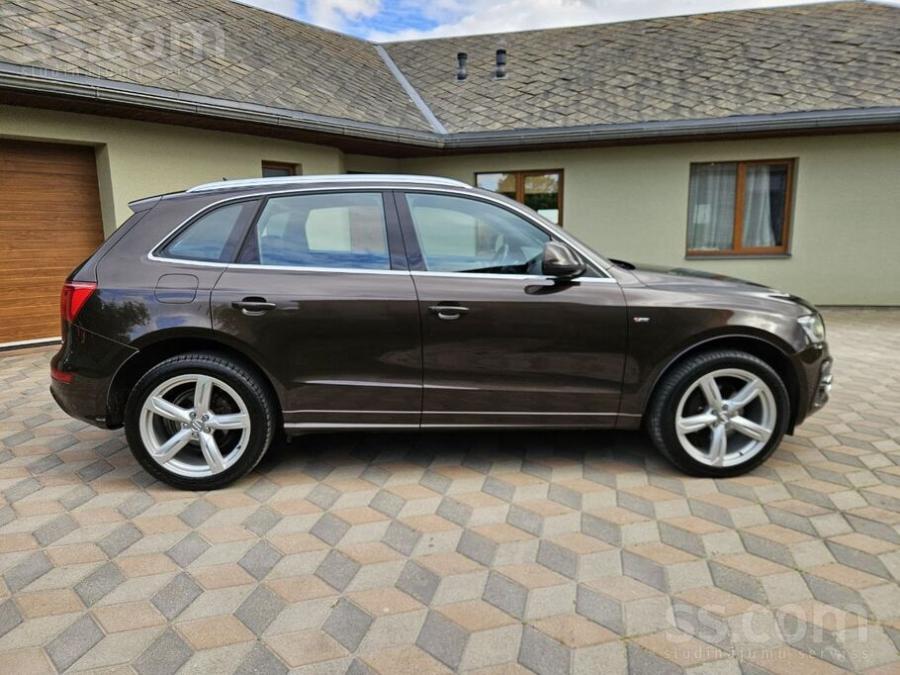 Brown Audi Q5 2011 in Talsi, with an engine capacity of 2.00 L and mileage of 196 thousand km for 12399 €, photo 8 on AUTOMOTO.COM.LV