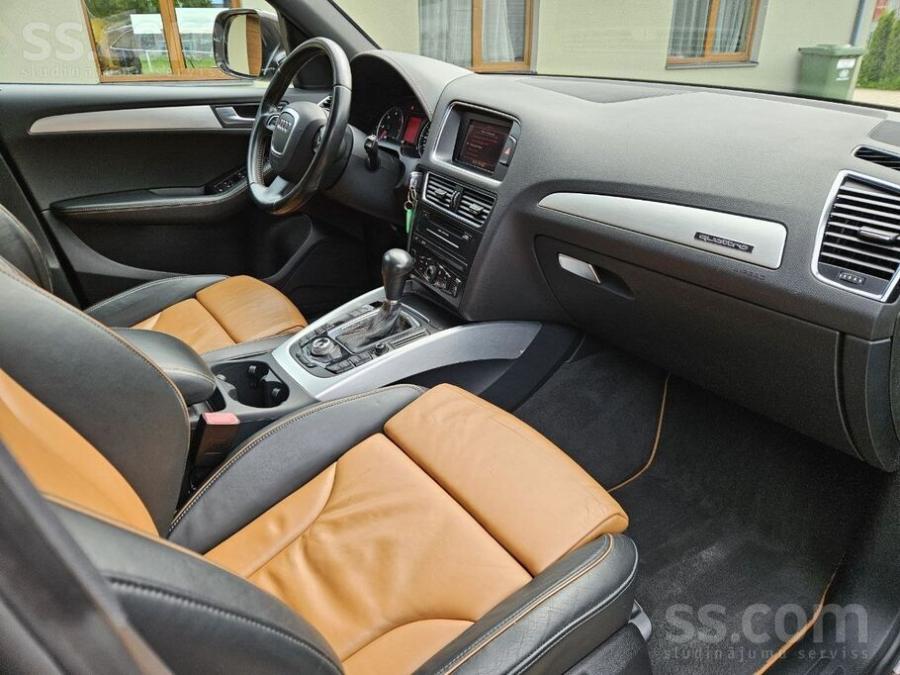 Brown Audi Q5 2011 in Talsi, with an engine capacity of 2.00 L and mileage of 196 thousand km for 12399 €, photo 14 on AUTOMOTO.COM.LV