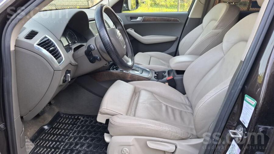 Brūns Audi Q5 2011 Rēzekne, ar dzinēja tilpumu 2.00 L un nobraukumu 308 tūkst. km par 9700 €, foto 12 vietnē AUTOMOTO.COM.LV