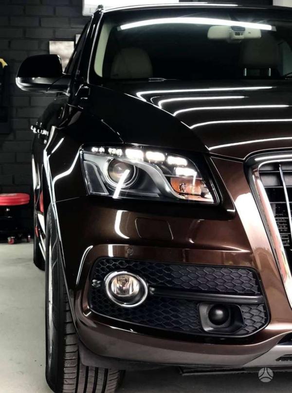 Brown Audi Q5 2011 in Kaunas, with an engine capacity of 3.00 L and mileage of 290 thousand km for 9500 €, photo 4 on AUTOMOTO.COM.LV