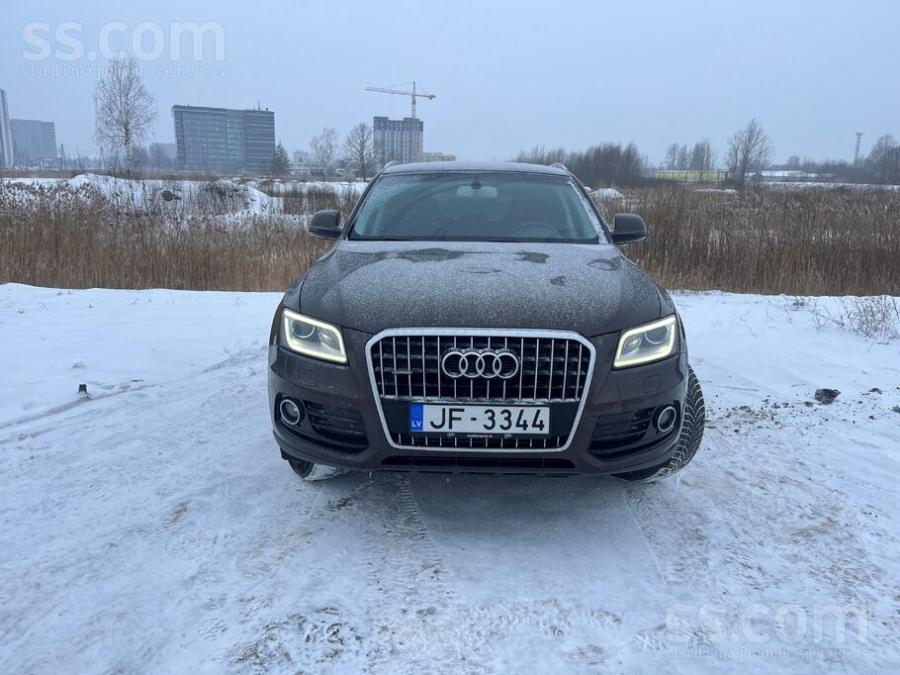 Brown Audi Q5 2012 in Riga, with an engine capacity of 2.00 L and mileage of 191 thousand km for 9100 €, photo 2 on AUTOMOTO.COM.LV