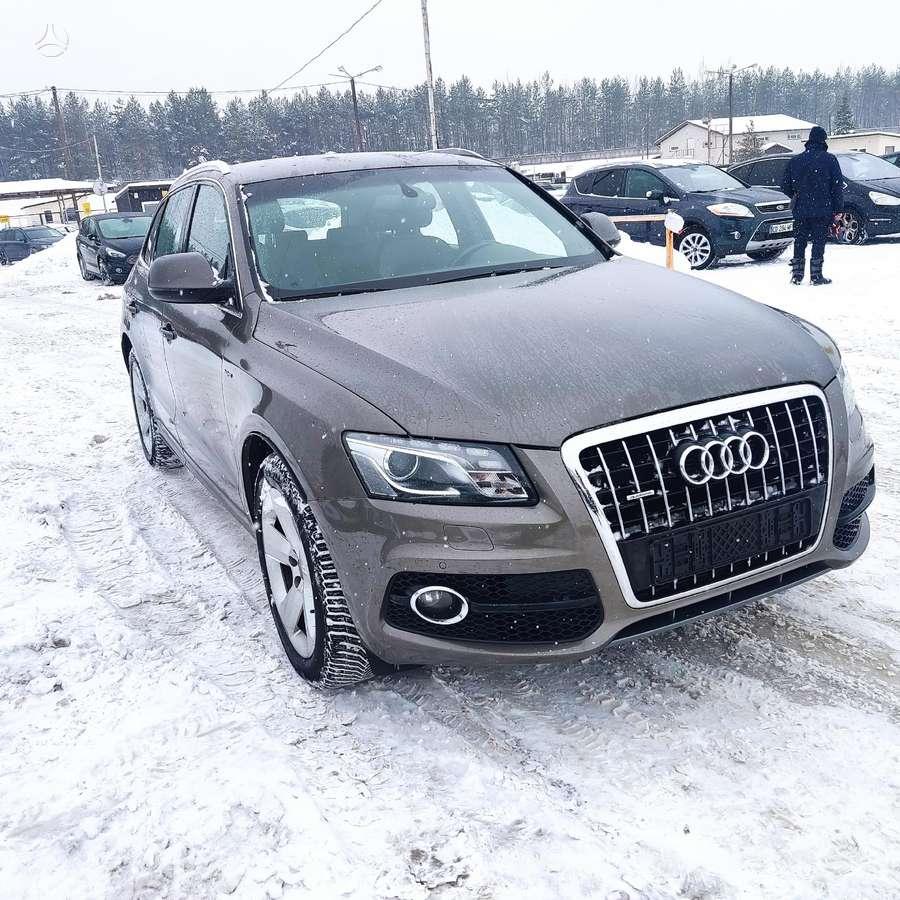 Brown Audi Q5 2012 in Vilnius, with an engine capacity of 1.98 L and mileage of 236 thousand km for 11600 €, photo 1 on AUTOMOTO.COM.LV