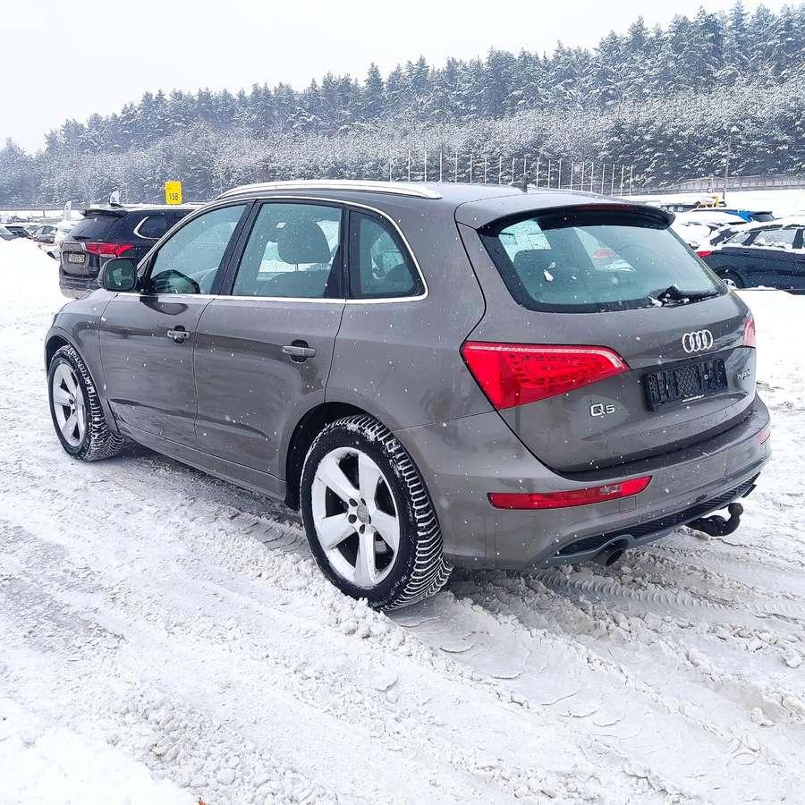 Brown Audi Q5 2012 in Vilnius, with an engine capacity of 1.98 L and mileage of 236 thousand km for 11600 €, photo 8 on AUTOMOTO.COM.LV