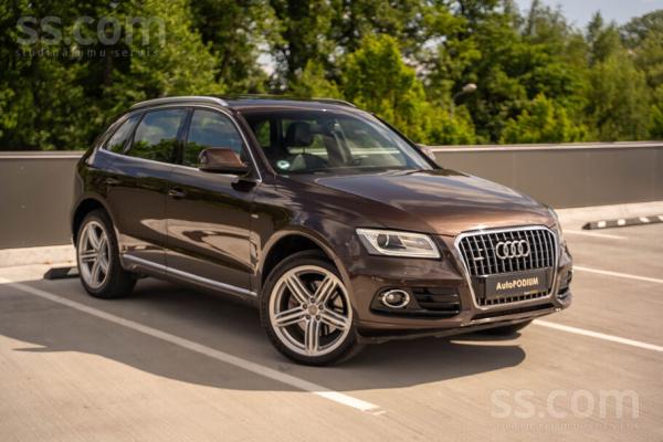 Brown Audi Q5 2012 in Riga, with an engine capacity of 3.00 L and mileage of 220 thousand km for 13650 €, photo 8 on AUTOMOTO.COM.LV