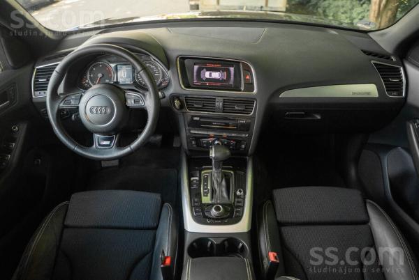 Brown Audi Q5 2012 in Riga, with an engine capacity of 3.00 L and mileage of 220 thousand km for 13650 €, photo 10 on AUTOMOTO.COM.LV