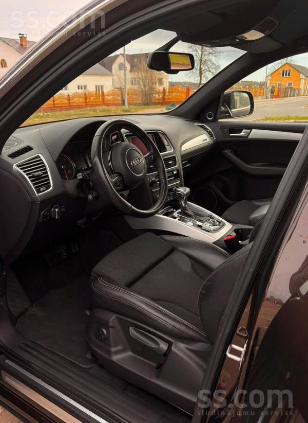 Brown Audi Q5 2012 in Rezekne, with an engine capacity of 3.00 L and mileage of 241 thousand km for 12300 €, photo 6 on AUTOMOTO.COM.LV