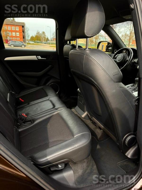 Brown Audi Q5 2012 in Rezekne, with an engine capacity of 3.00 L and mileage of 241 thousand km for 12300 €, photo 7 on AUTOMOTO.COM.LV