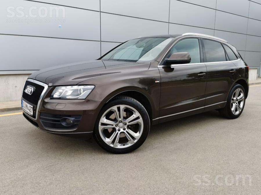 Brown Audi Q5 2012 in Riga, with an engine capacity of 3.00 L and mileage of 236 thousand km for 10450 €, photo 1 on AUTOMOTO.COM.LV