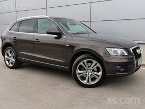 Brown Audi Q5 2012 in Riga, with an engine capacity of 3.00 L and mileage of 236 thousand km for 10450 €, photo 3 on AUTOMOTO.COM.LV
