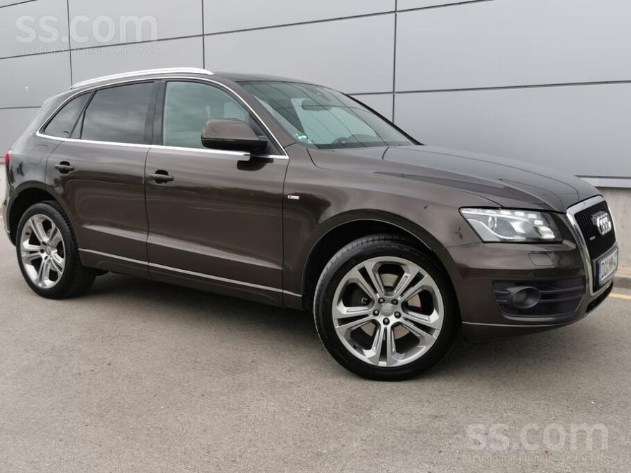 Brown Audi Q5 2012 in Riga, with an engine capacity of 3.00 L and mileage of 236 thousand km for 10450 €, photo 3 on AUTOMOTO.COM.LV