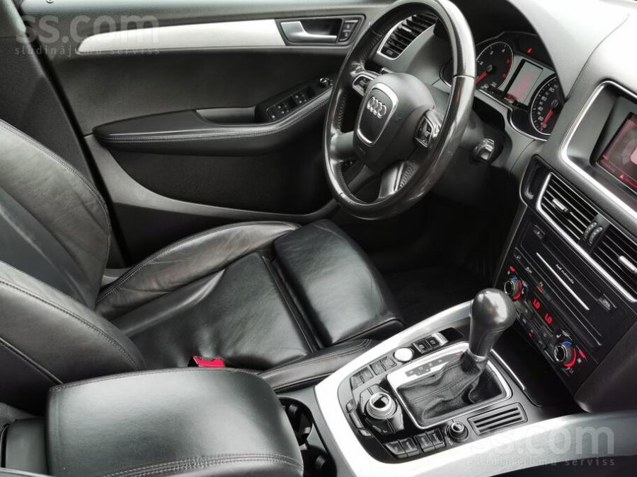 Brown Audi Q5 2012 in Riga, with an engine capacity of 3.00 L and mileage of 236 thousand km for 10450 €, photo 6 on AUTOMOTO.COM.LV