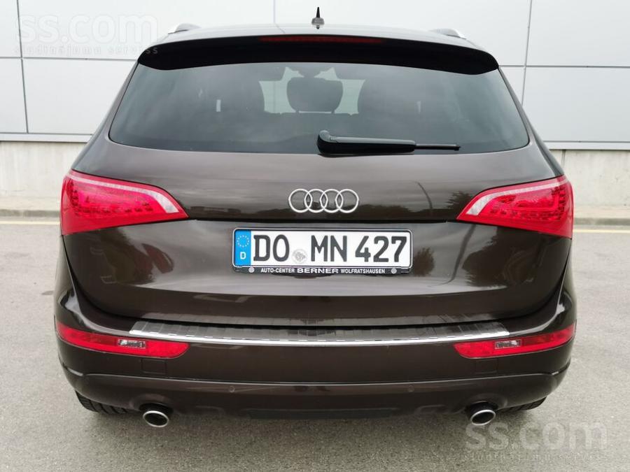 Brown Audi Q5 2012 in Riga, with an engine capacity of 3.00 L and mileage of 236 thousand km for 10450 €, photo 8 on AUTOMOTO.COM.LV
