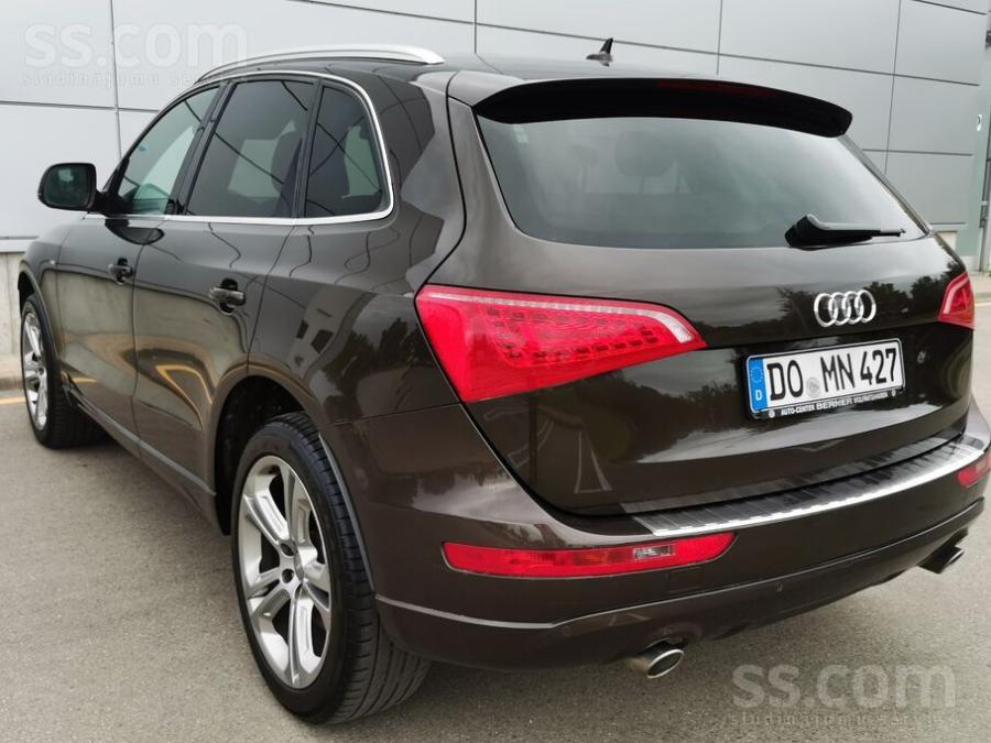Brown Audi Q5 2012 in Riga, with an engine capacity of 3.00 L and mileage of 236 thousand km for 10450 €, photo 10 on AUTOMOTO.COM.LV
