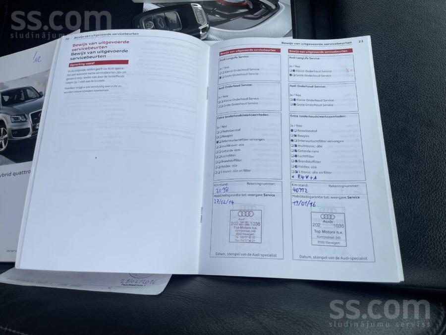 Brūns Audi Q5 2012 Ogre, ar dzinēja tilpumu 2.00 L un nobraukumu 178 tūkst. km par 11970 €, foto 27 vietnē AUTOMOTO.COM.LV