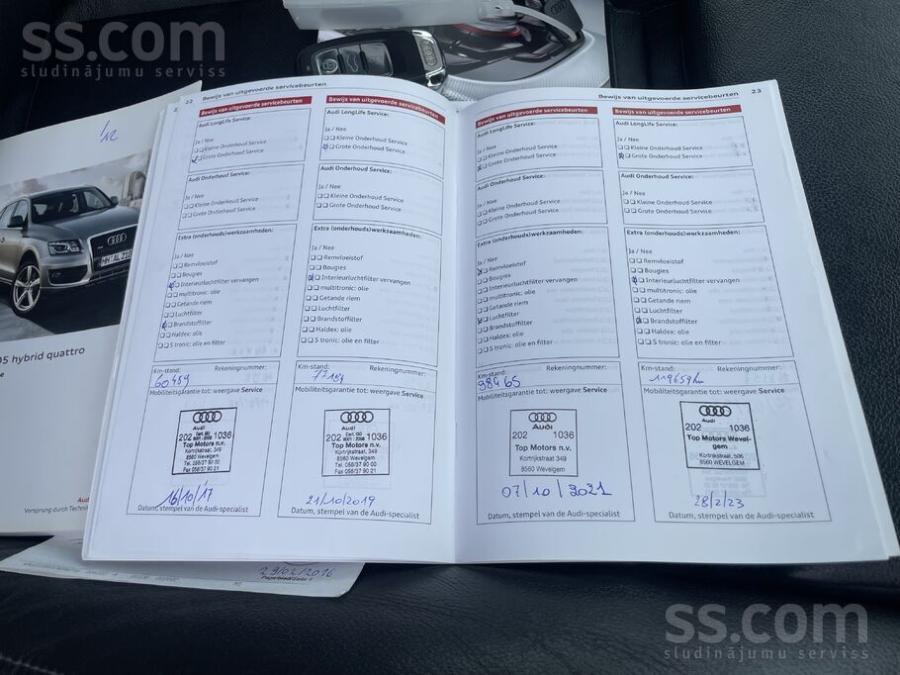 Brūns Audi Q5 2012 Ogre, ar dzinēja tilpumu 2.00 L un nobraukumu 178 tūkst. km par 11970 €, foto 28 vietnē AUTOMOTO.COM.LV