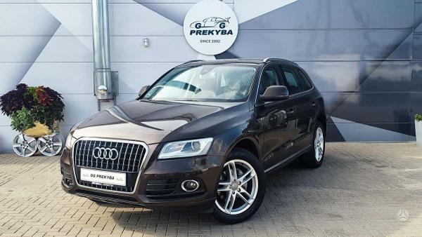 Brown Audi Q5 2012 in Kaunas, with an engine capacity of 1.97 L and mileage of 184 thousand km for 12950 €, photo 4 on AUTOMOTO.COM.LV