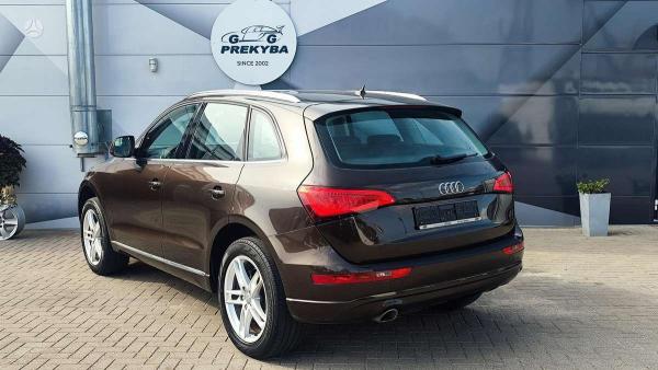 Brown Audi Q5 2012 in Kaunas, with an engine capacity of 1.97 L and mileage of 184 thousand km for 12950 €, photo 7 on AUTOMOTO.COM.LV