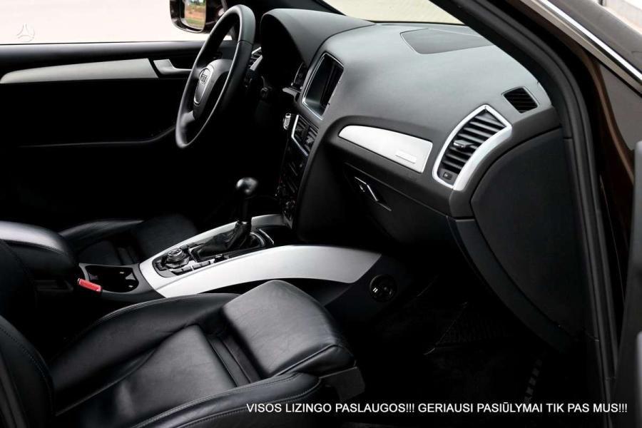 Brown Audi Q5 2012 in Kretinga, with an engine capacity of 2.97 L and mileage of 209 thousand km for 12099 €, photo 28 on AUTOMOTO.COM.LV