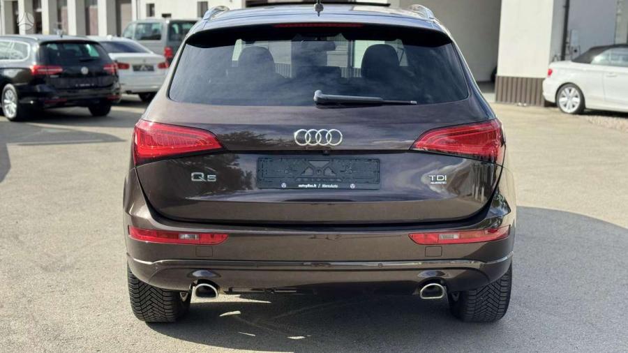 Brown Audi Q5 2012 in Telschi, with an engine capacity of 2.97 L and mileage of 231 thousand km for 12300 €, photo 11 on AUTOMOTO.COM.LV