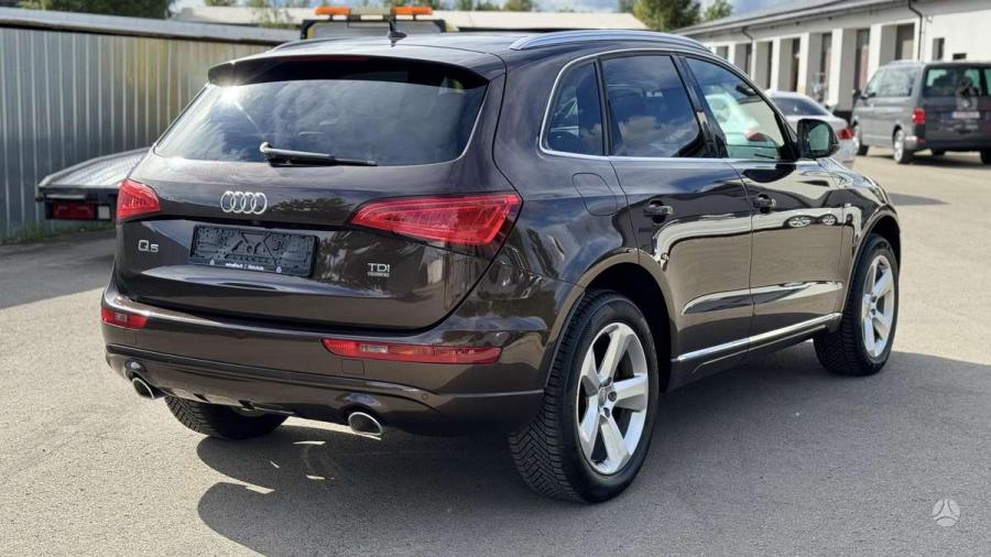 Brown Audi Q5 2012 in Telschi, with an engine capacity of 2.97 L and mileage of 231 thousand km for 12300 €, photo 12 on AUTOMOTO.COM.LV