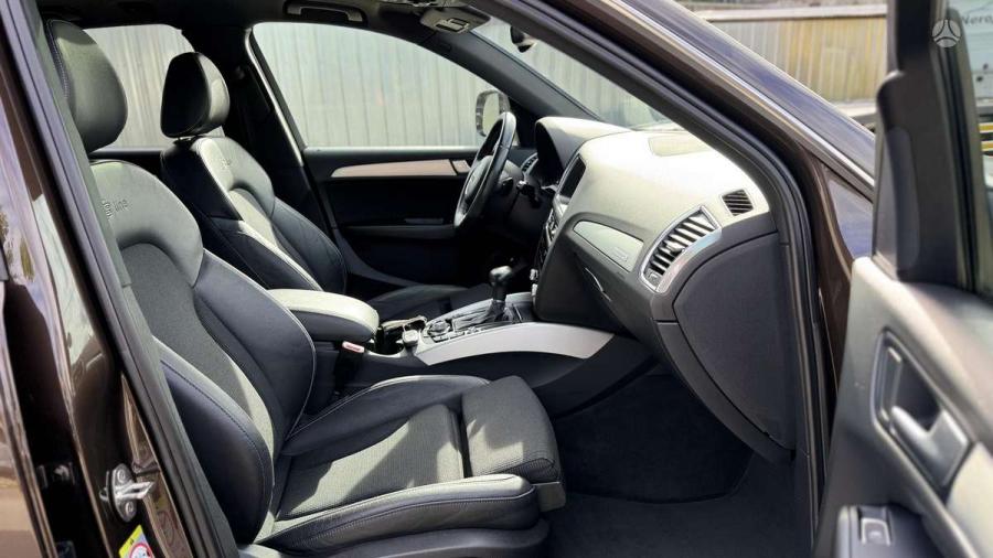 Brown Audi Q5 2012 in Telschi, with an engine capacity of 2.97 L and mileage of 231 thousand km for 12300 €, photo 20 on AUTOMOTO.COM.LV