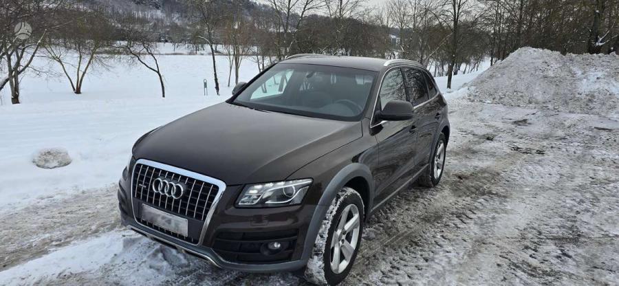 Brown Audi Q5 2013 in Kaunas, with an engine capacity of 1.97 L and mileage of 266 thousand km for 11900 €, photo 1 on AUTOMOTO.COM.LV