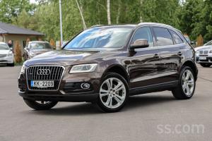 Brown Audi Q5 2013 in Jelgava, with an engine capacity of 2.00 L and mileage of 0 thousand km for 12850 €, photo  on AUTOMOTO.COM.LV